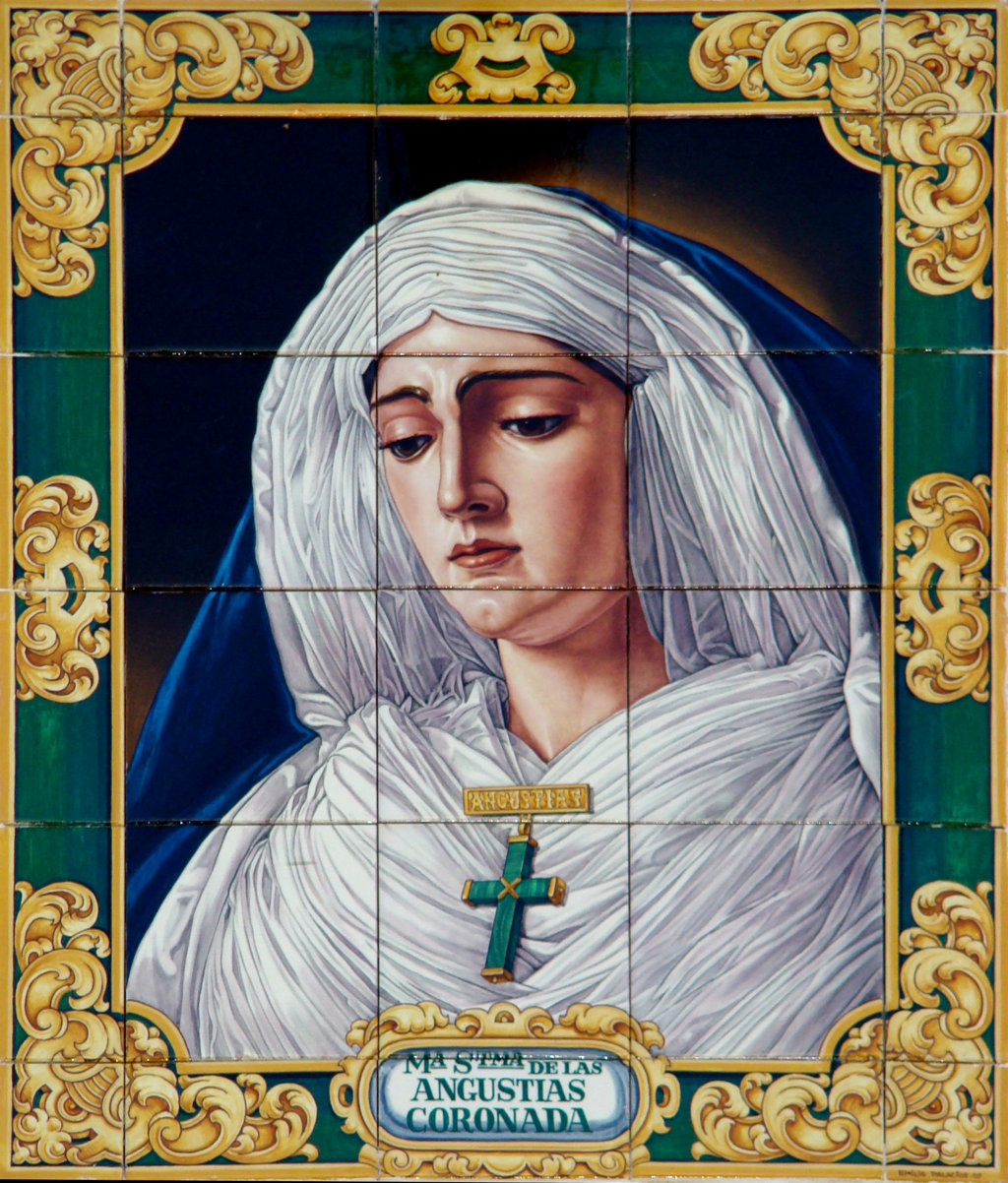 03001 Retablo Cer mico Virgen De Las Angustias Alcal Del R o 03001 Retablo Cer mico Virgen De Las Angustias Alcal Del R o