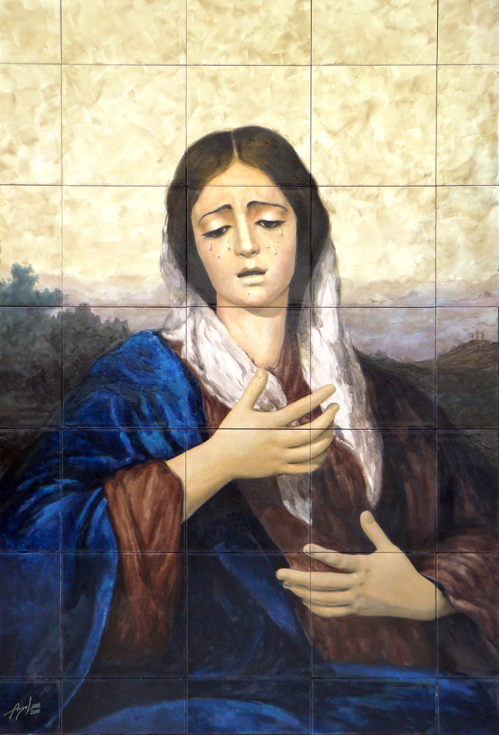 05745 Retablo Cer mico Virgen De La Estrella Iglesia Del Santo ngel 05745 Retablo Cer mico Virgen De La Estrella Iglesia Del Santo ngel